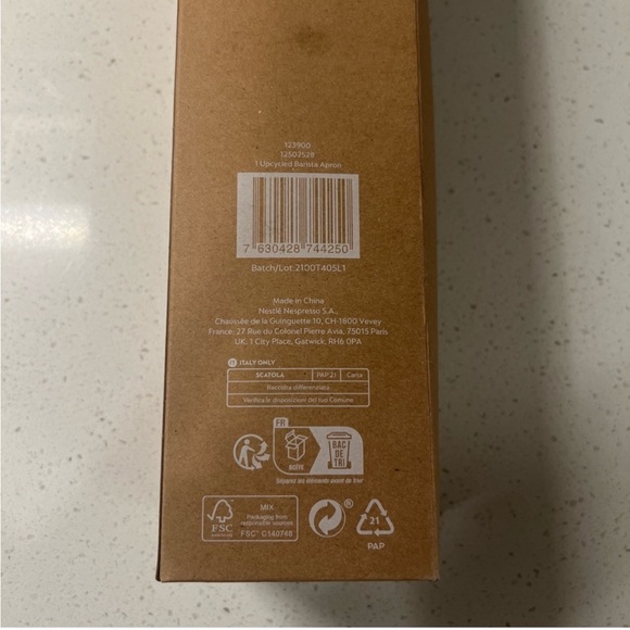 Nespresso | Kitchen | Nespresso Upcycled Barista Apron | Poshmark